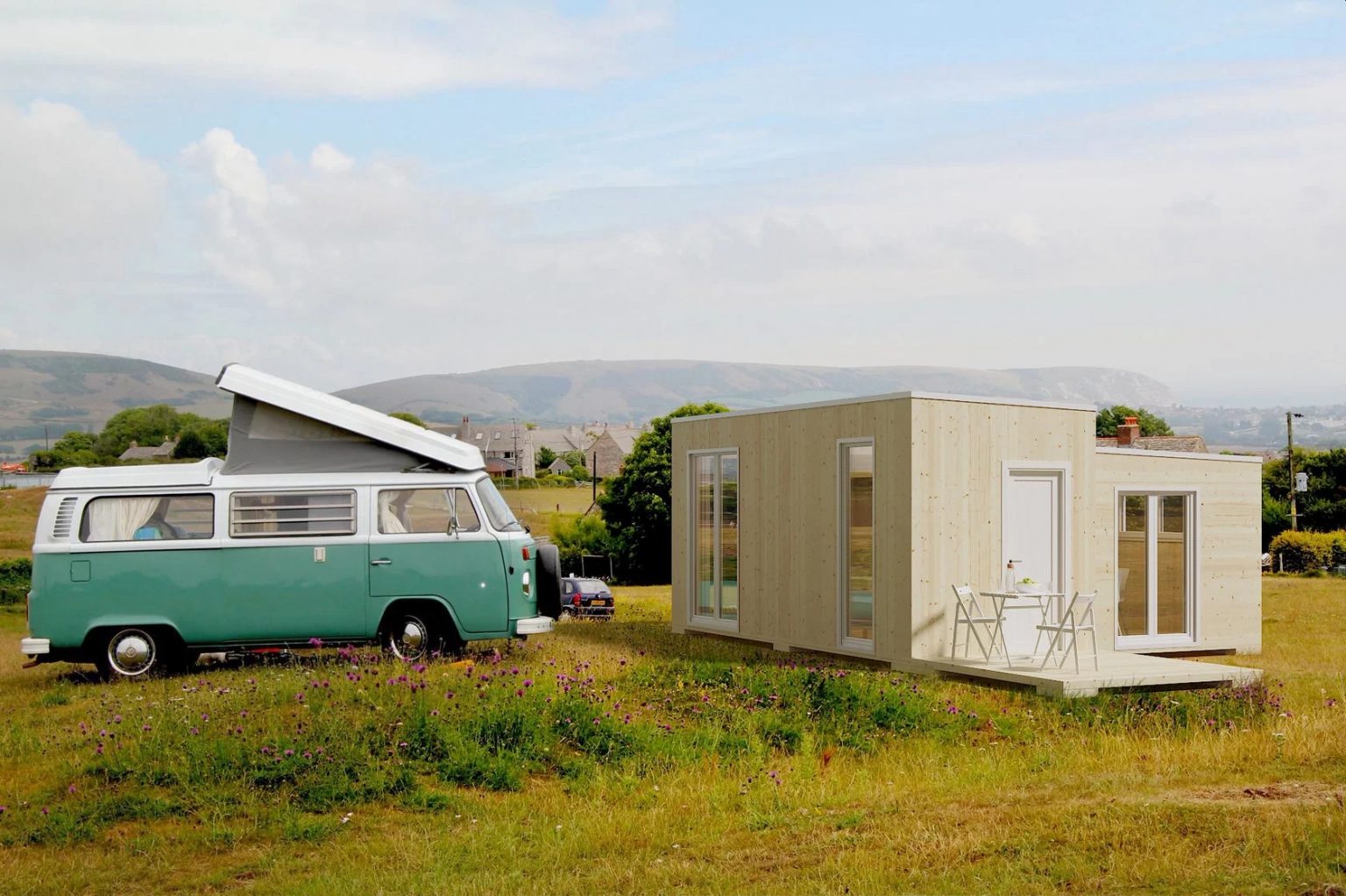 Brette Haus: Diese Tiny Houses lassen sich falten